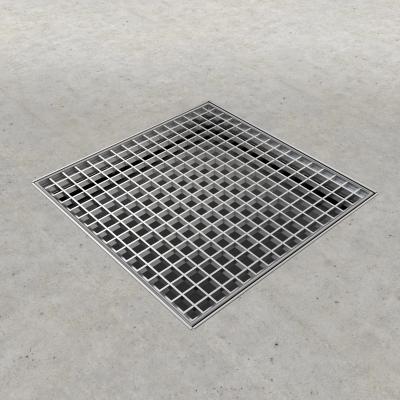 China Stainless Steel Grating High-load-bearing Anti-slip Q235/Q345/SS304/SS316 Material for sale