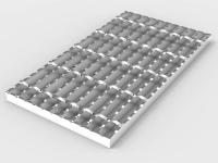 China High Quality Steel Grating Cover for Polymer Channel Drain Heavy Duty Grating Trench Drain Cover for sale