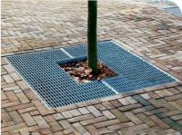 China Premium Tree Pool Cover with Durable Steel Grating Design for sale