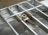 China Type SL Swage-Locked Steel Bar Grating Used in Floors, Walkways, Platforms and Bridge Decking for sale