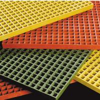 China GRP FRP Grating Walkway Pigeon Floor Fiberglass Plastic Grid Fiberglass Mesh Grating 38X38X38 for sale