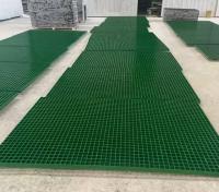 China GRP FRP Grating Walkway Pigeon Floor Fiberglass Plastic Grid Fiberglass Mesh Grating 38X38X38 for sale
