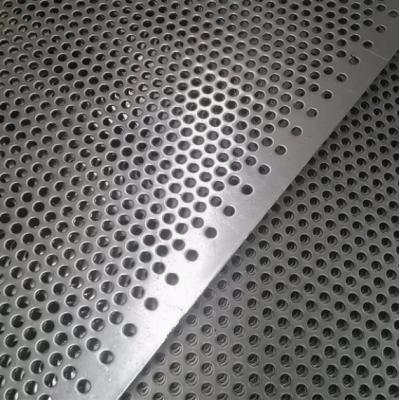 China 304 316 Stainless Steel Perforated Round Hole Mesh Sheet Punching Metal Mesh for sale