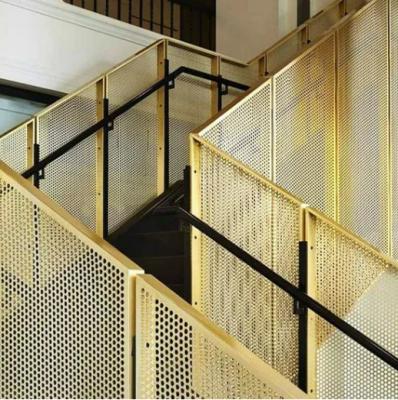 China Iron Square Grid Machine Forge Welding Galvanized Steel Stair Treads and Steel Grating Stairs for sale