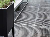 China Custom Hot DIP Galvanized Steel Grating with 30mm 40mm 60mm Pitch Bearing Bars for Trench Drain and Ground Walkway for sale
