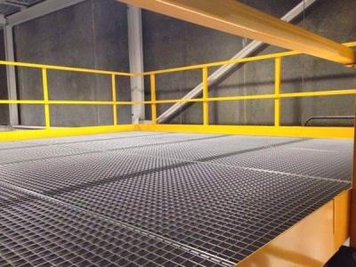 China Aluminum Road Steel Grating for Low Costs Walkway and Platform Foot Plate for sale
