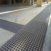 China Galvanized Steel Grating Drain Cover with Customizable Sizes Slip-Resistant Surface and Open Design for sale