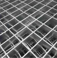 China Hot Dip Galvanized Steel Grating Floor with 25x5mm Bearing Bar for Industrial Walkway Platform for sale