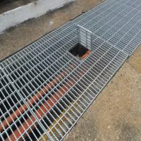 China Serrated Galvanized Steel Grating with 20x3 Bearing Bar for Platform Drainage and Trench Covers for sale