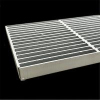 China Serrated Galvanized Steel Grating with 20x3 Bearing Bar for Platform Drainage and Trench Covers for sale
