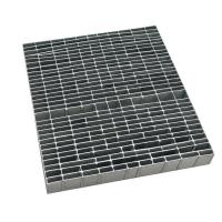 China Hot Dipped Galvanized Heavy Duty Steel Grating Corrosion Resistant Drain Grate for Sewers and Driveways for sale