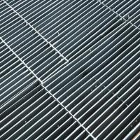 China Heavy Duty Hot Dip Galvanized Steel Grating with Serrated Surface for Industrial Drainage for sale