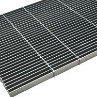 China Hot DIP Galvanized Heavy-Duty Steel Grating with Slip-Resistant Surface for Industrial Floors for sale