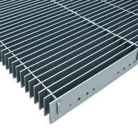 China Durable Galvanized Heavy Duty Steel Grating with Slip-Resistant Surface for Industrial Catwalks for sale