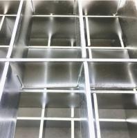 China Industrial Hot Dip Galvanized Steel Grating Stair Treads with Non-Slip Nosing and Customizable Sizes for sale