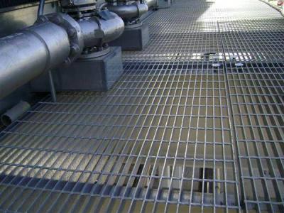 China Easy Installation Heavy-Duty Galvanized Steel Bar Grating for Platforms and Walkways for sale