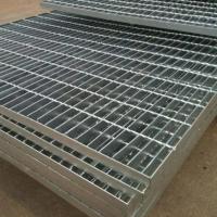 China Galvanised Serrated Steel Grating with 25x5 mm Bearing Bar for Anti-Slip Platform Flooring for sale