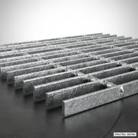 China Hot Dip Galvanizing Carbon Steel Serrated Plain Bar Welded Steel Grating for Industrial Platforms for sale