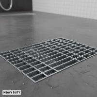 China Heavy Duty 50*8mm Galvanized Steel Grating Drain Cover for High Load Drainage Applications for sale