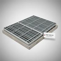 China Heavy Duty 19W4 Galvanized Steel Bar Grating for Walkway Platforms and Drain Covers for sale