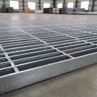 China Hot-Dipped Galvanized Steel Grating with High Tensile Strength and Corrosion Resistance for Industrial Use for sale