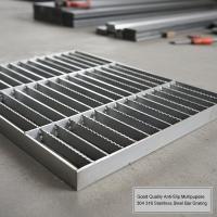 China Anti-Slip Multipurpose 304 316 Stainless Steel Bar Grating for Industrial Safety for sale