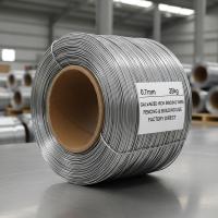 China 0.7mm 25kg/Roll Corrosion Resistant Galvanized Iron Binding Wire for Fencing and Construction for sale