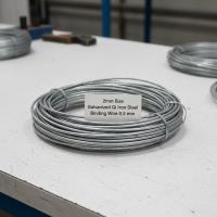 China 2mm Size 0.5mm Diameter Hot Dip Galvanized Steel Wire for Industrial Binding and Construction for sale