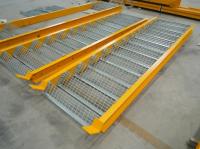China Hot-Dip Galvanized Steel Grating Stair Tread with Serrated Bar Grating for High Strength and Safety for sale