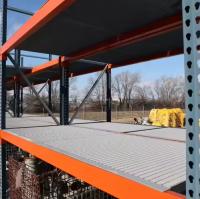 China Galvanized Heavy Duty Anti-Slip Steel Grating for Industrial Storage and Safety for sale