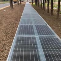 China Galvanized Steel Bar Grating Panels with High Strength and Hot-Dip Galvanized for Floor Walkway for sale