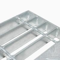 China Hot Dipped Galvanized Stainless Steel Grating with High Load-Bearing and Corrosion Resistant Pressure Welded Grating Plate for sale