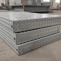 China T4 T5 Galvanized Steel Stair Treads With Checkered Plate For Industry Floor for sale