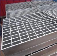 China Heavy Duty 50*8mm Galvanized Steel Grating Drain Cover for High Bearing Capacity for sale