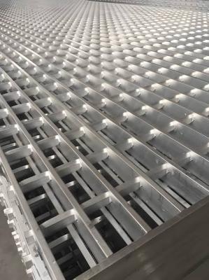 China Integrated Type Hot Dip Galvanized High Load Pressure Locked Grating for Industrial Platforms for sale