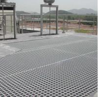 China 11-W-4 Carbon Steel Bar Grating with 11/16 in. Bearing Bar Spacing and 4 in. Cross Bar Spacing for Industrial Platforms for sale