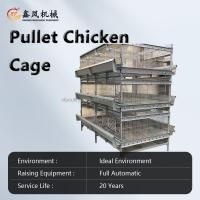 China Poultry Farm Automatic Equipment Multi Tiers Pullet Layer Egg Hen Chicken Cage Day Old Baby Chickens Pullet Chicken Cage for sale