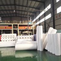 China Waterproof PP Spunbond Fabric Roll White Color For Non Woven Geotextiles 10cm-320cm for sale
