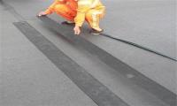 China Butyl Silver Pavement Anti-cracking Stickers Seam Tape for Repairing Asphalt Road Cracking for sale