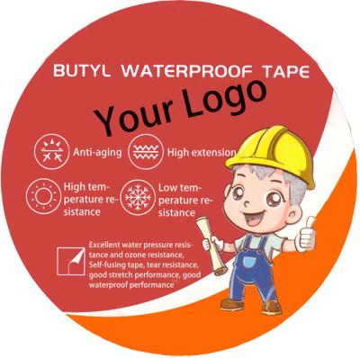 China 10m Self Adhesive Bitumen Based Waterproofing Tape Comprehensive for Crack Repair for sale
