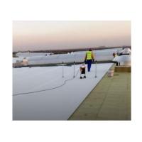 China PVC Waterproof Membrane for Flat Roof PVC Waterproof Mambrane Thickness 1.2-2.0mm for sale