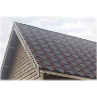 China Outdoor Fish Scale Asphalt Shingles For Modern Hotel Design 2.6mm Thickness for sale