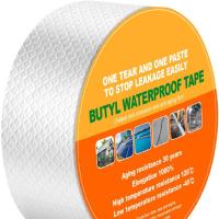China 10cm Width Butyl Rubber Self Adhesive Waterproof Flashing Tape for sale