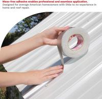 China Self Adhesive Butyl Rubber Tape Layered For Cold Applied Roof Repair for sale