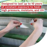 China 10cmX5m Butyl Waterproof Tape For Roof Repair Project Solution for sale