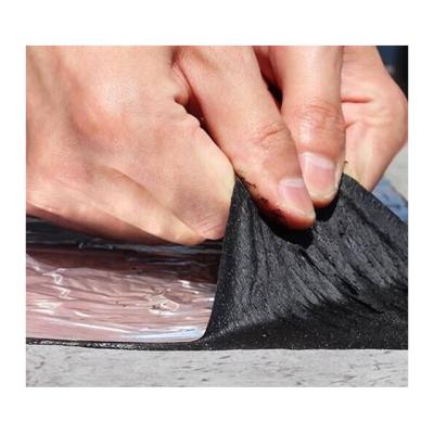 China Bitumen Aluminum Foil Self Adhesive Tape For Traditional Waterproof Membrane Band for sale