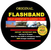 China Waterproof Butyl Tape Self Adhesive Flash Band Tape for Office Building Performance for sale