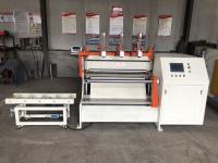 China Electrical Control Winding Machine For PE Sheet Fabric Carpet And Turf Coiling System for sale