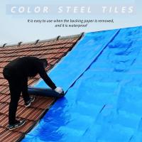 China 100% Waterproof Self Adhesive Membrane For Roofing Sealing Protection for sale