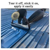 China 30m Waterproof Silver Color / Self Adhesive Membrane For Roofing Sealing for sale